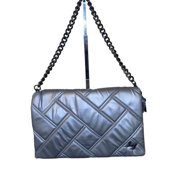 lug | Bags | Lug Bag In Pewter With Chain For The Shoulder | Poshmark